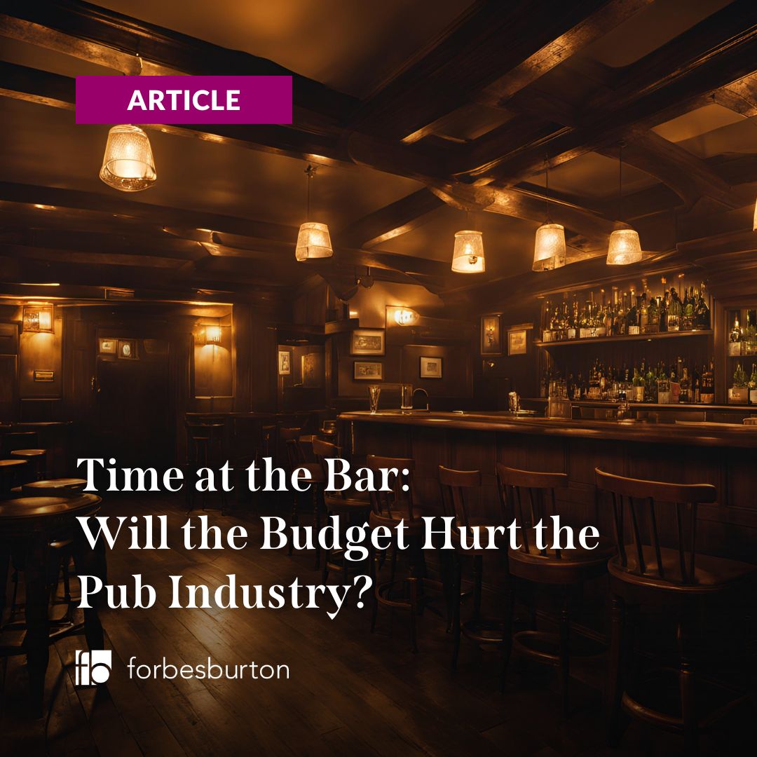 Time at the Bar: Will the Budget Hurt the Pub Industry? | Forbes Burton
